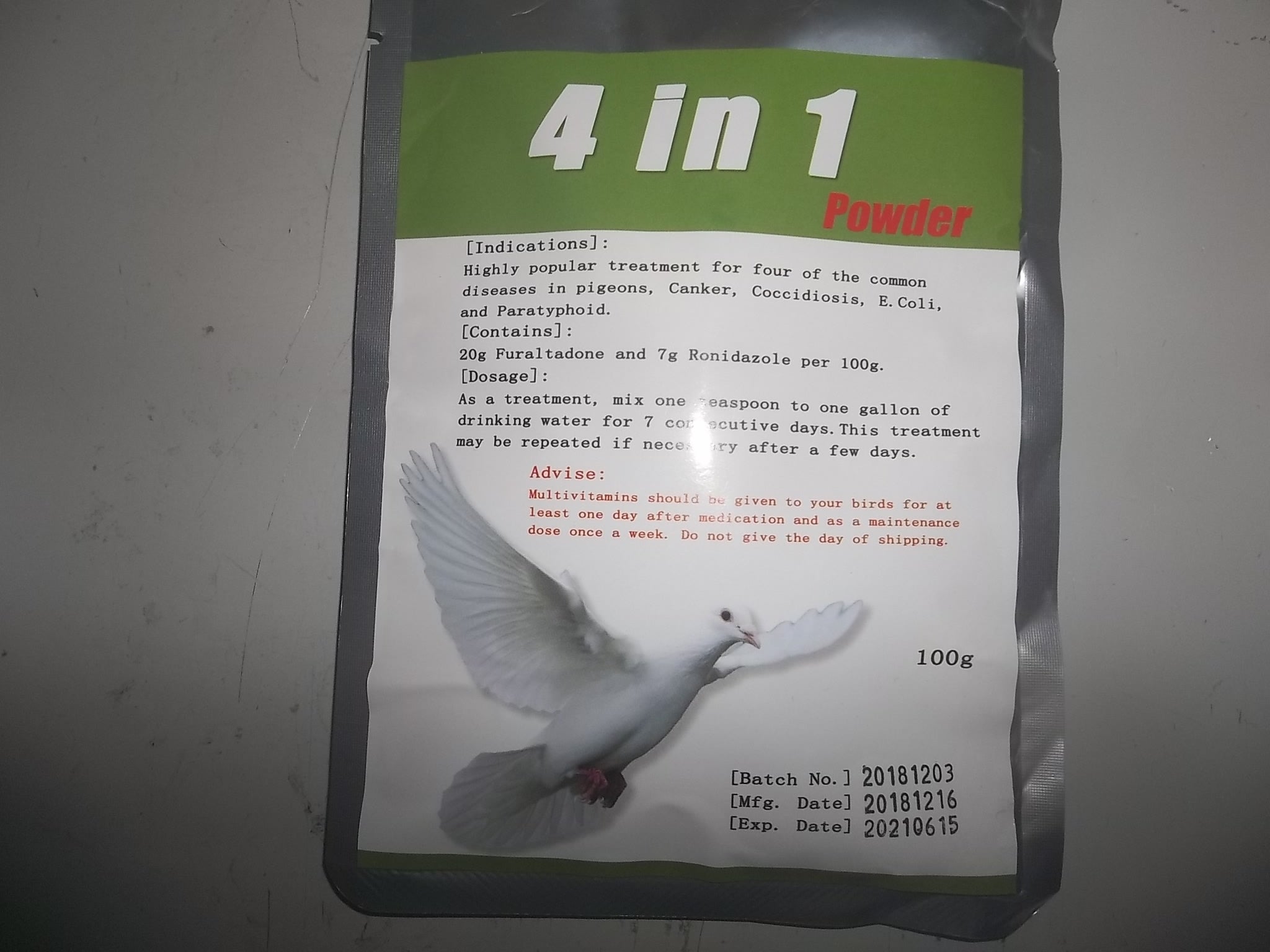 Buy High-Quality Pigeon Medication Online | Pigeon Supplies Plus